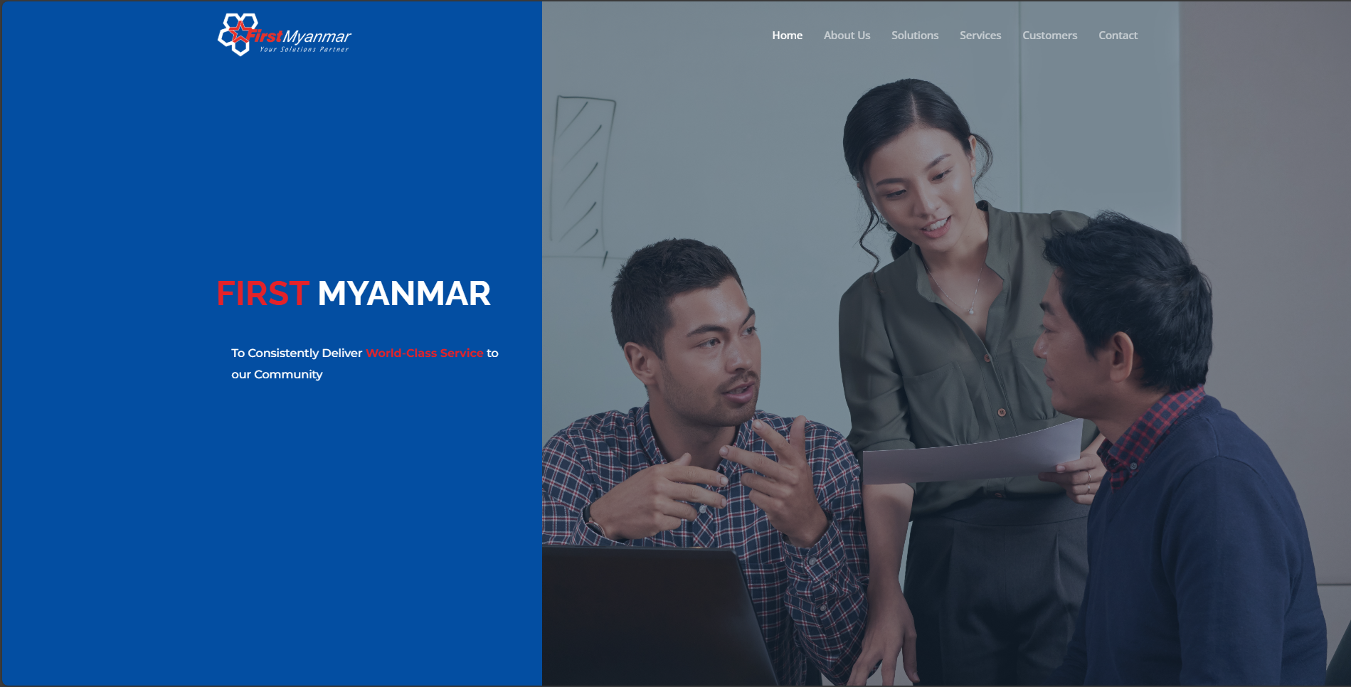 First Myanmar - Leading IT System Integration in Myanmar, Cambodia & Lao